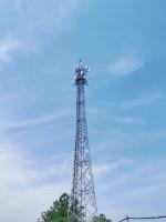 China Four Legged  Q345B  Telecom Cell Towers Galvanized Steel Communication Tower for sale