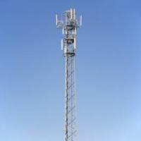 China Angular 3 Legged Galvanized Steel Communication TV Antenna Tower 10-80m for sale