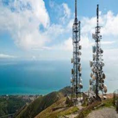 China Angular 3 Legged Galvanized Steel Communication TV Antenna Tower 10-80m for sale