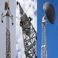 China 80m 4 Legged Angular Telecommunication Steel Tower Hot DIP Galvanized for sale