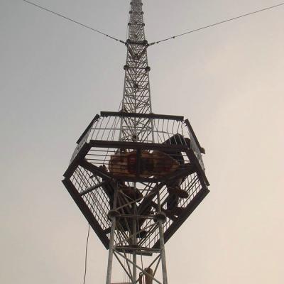 China 30 Years Life Time Q235B 180KM/H Guyed Wire Tower for sale