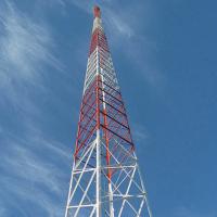China 4 Legged Galvanized Steel Lattice Cell Phone Tower for sale