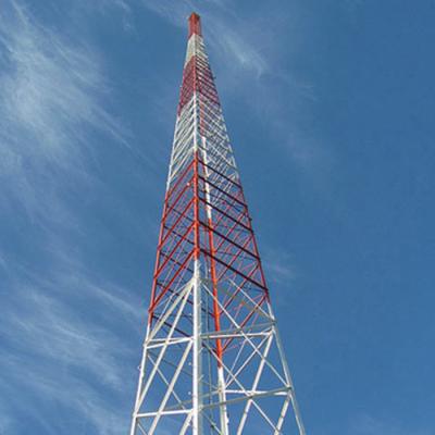 China 4 Legged Galvanized Steel Lattice Cell Phone Tower for sale