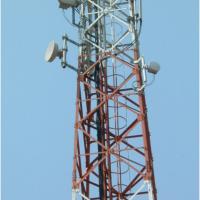 China 4 Legged Galvanized Steel Lattice Cell Phone Tower for sale