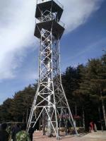 China Galvanized Steel Prefabricated Firewatch Lookout Tower for sale