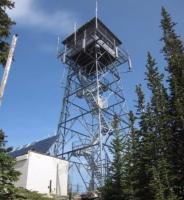 China Galvanized Steel Prefabricated Firewatch Lookout Tower for sale