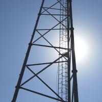 China Galvanized 40m Self Supporting Mast For Broadcast for sale