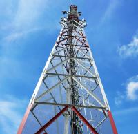 China Hot Galvanized Free Standing 120km/H 45m 3 Legged Tower for sale