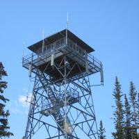 China 60m Galvanized Lattice Steel Military Guard Tower for sale