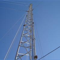China Communication  72m 3 Legged Guyed Wire Tower for sale