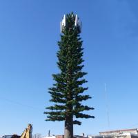 China Tubular Steel Hidden Cell Towers For Telecommunication for sale