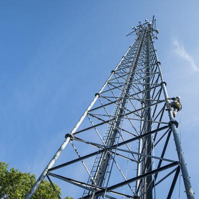 China ISO9001 Triangular Angular Steel Mobile Telecom Tower for sale