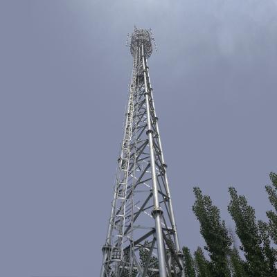 China ISO9001 Tubular Angular Steel Pole 3 Legged Tower for sale