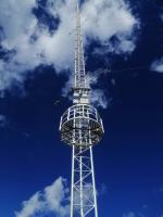 China Three Legged Steel Lattice Antenna Guyed Wire Tower for sale