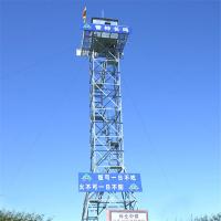 China Prefabricated Steel Structure Military Guard Tower for sale