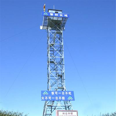 China Prefabricated Steel Structure Military Guard Tower for sale