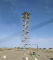 China Hot Dip Galvanized 30m Version Guard Tower for sale