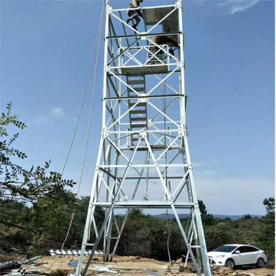 China Angle Steel Fire Watch Tower for Forest for sale