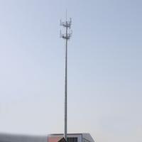 China Easy Installation 55m Slip Joint Monopole Steel Tower for sale