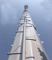 China Artificial Self Supporting 50m Monopole Steel Tower for sale