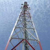China Self Erecting Triangular Lattice Transmission Angle Steel Tower Strong Pressure Hot Dip Galvanizing for sale