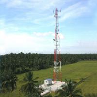 China 4 legs Microwave 5G Communication Angle Steel Tower for sale