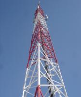 China 4 legs Microwave 5G Communication Angle Steel Tower for sale
