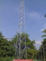 China 50m Signal Transmitting microwave Angle Steel Tower for sale