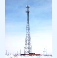 China 3 Leg Triangle Free Standing Galvanized Steel Tower for sale