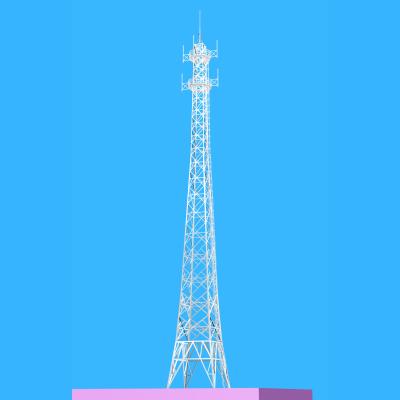China 3 Leg Triangle Free Standing Galvanized Steel Tower for sale