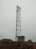 China Wind Resistant Wireless Antenna Tubular Steel Tower for sale