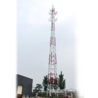 China Triangular 5G Network Tubular Lattice Steel Towers for sale