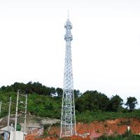 China Electric Steel Structure 25m Guyed Lattice Tower for sale