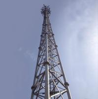 China 3 Legged 50m Multifunction Tubular Steel Tower for sale