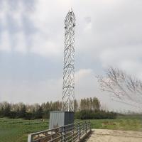 China Three Support Legs 20 Meter Steel Tube Tower for sale