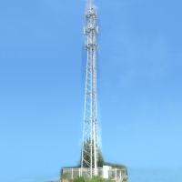 China 50m Lattice Tubular Galvanized Steel Tower for sale