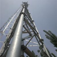 China Galvanized Self Supporting 50m Lattice Steel Towers for sale