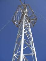 China GB Standard 60m Microwave Steel Wind Tower for sale