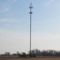 China wifi radio Communication Lattice Guyed Wire Tower for sale