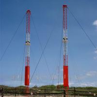 China ISO2008 9001 Galvanized Steel Tower For Wind Measuring for sale