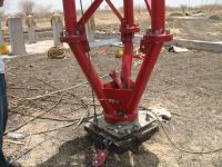 China 36m/S Telecom Triangular 30m Lattice Guyed Cell Tower for sale