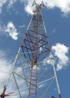 China Astm 3 Legged 4g Wireless Mobile Cell Tower for sale