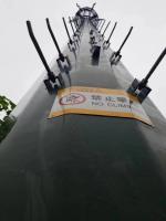China 100M Polygonal Q345B Mobile Communication Tower for sale