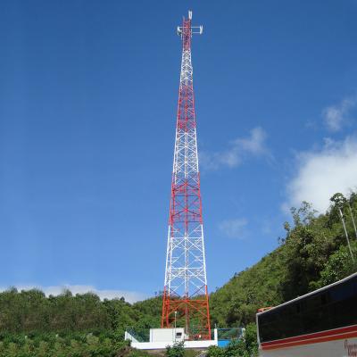 China Self Supporting Four Legged Lattice Steel Towers for sale