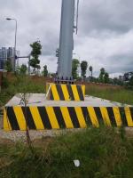 China 56 meter monopole gsm Self Support Cell Tower for sale
