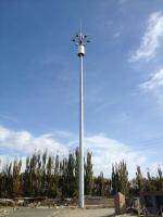 China Mono Pole Galvanized Self Supporting Antenna Tower for sale