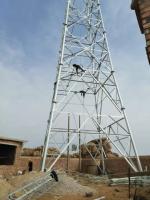 China Angle Steel 40m Self Supporting Antenna Tower for sale