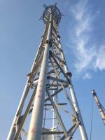 China Q235 Steel GSM Self Supporting Antenna Tower For Park for sale