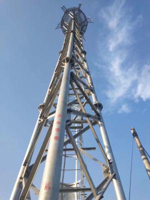 China Q235 Steel GSM Self Supporting Antenna Tower For Park for sale