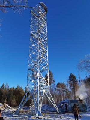 China 20m Meteorological Steel Military Guard Tower for sale